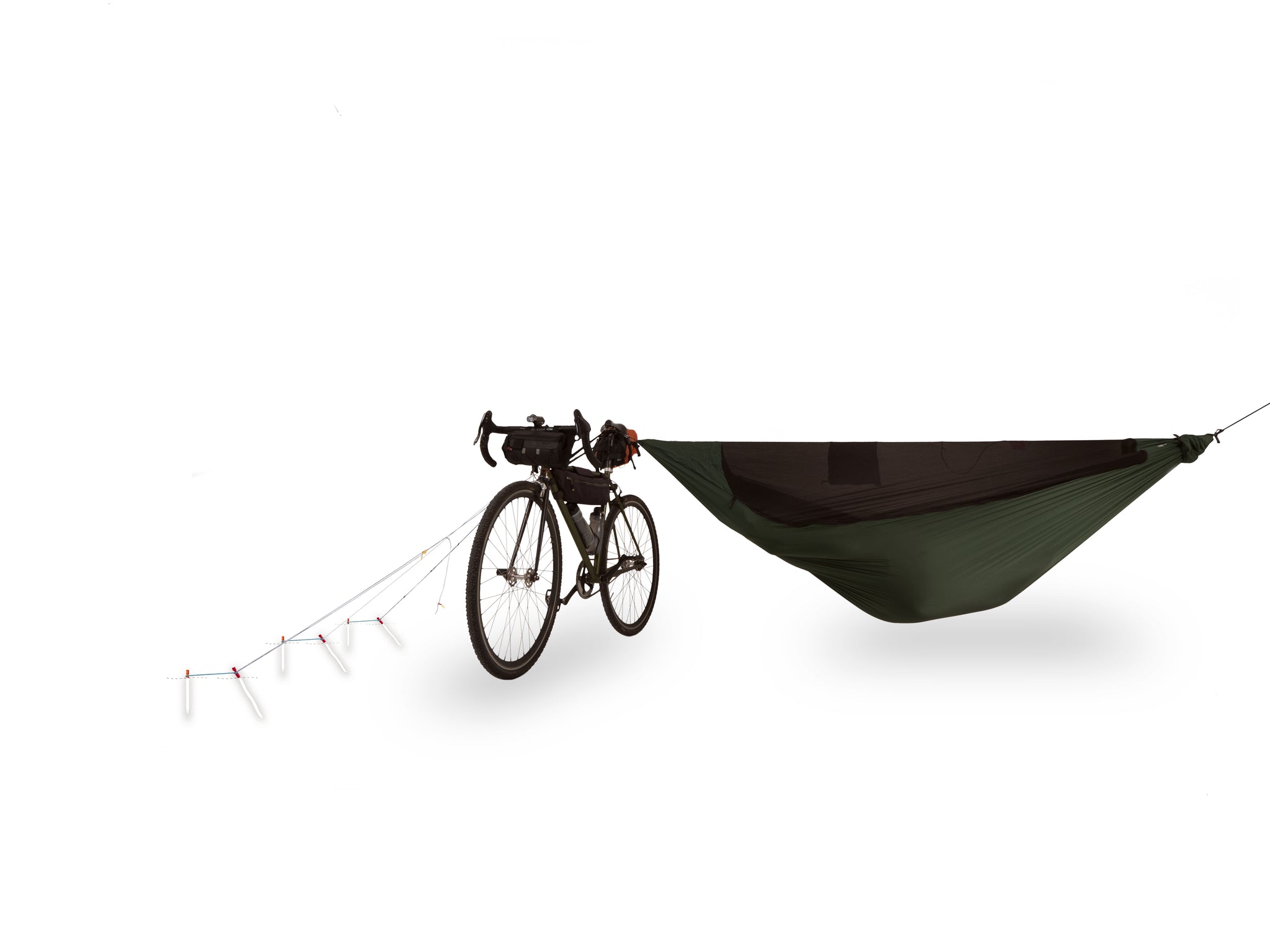 2nd Tree Kit – Hammock Ground Anchor & Bike Setup Kit